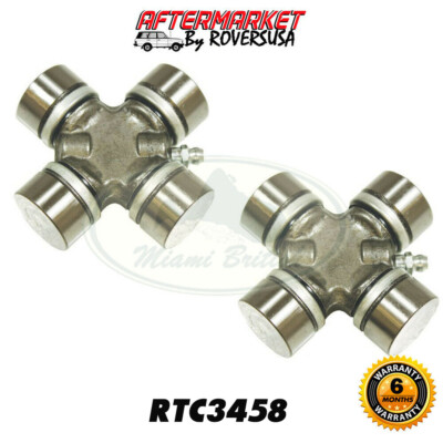 LAND ROVER UNIVERSAL JOINT PROPSHAFT SETx2 DEFENDER 90" 110" 130 ...