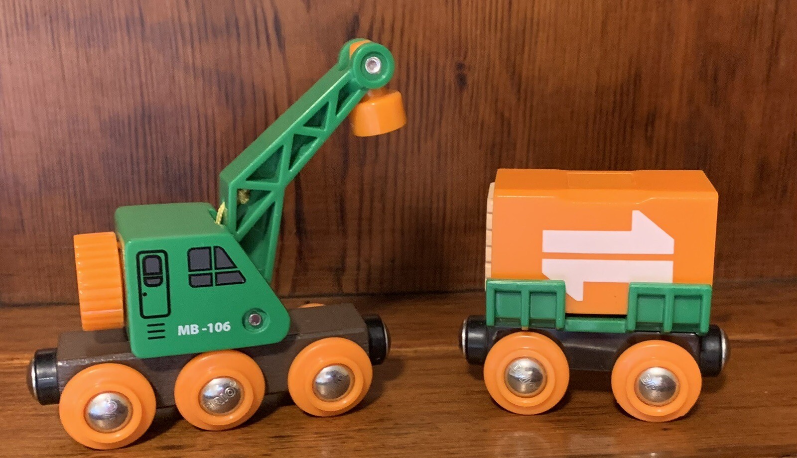 BRIO Railway Accessory CLEVER CRANE and WAGON Set 33698 Age 3+ | eBay