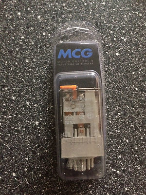 MCG 3 Pole 11 Pin 110VAC 10A Octal Base Plug In Relay #6013-8110BP | eBay