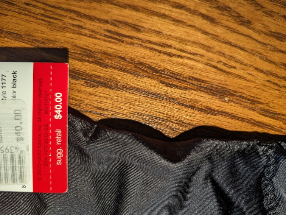 Women's SPANX ASSETS RED HOT LABEL HIGH WAIST BODY SHAPER SMALL Black ...