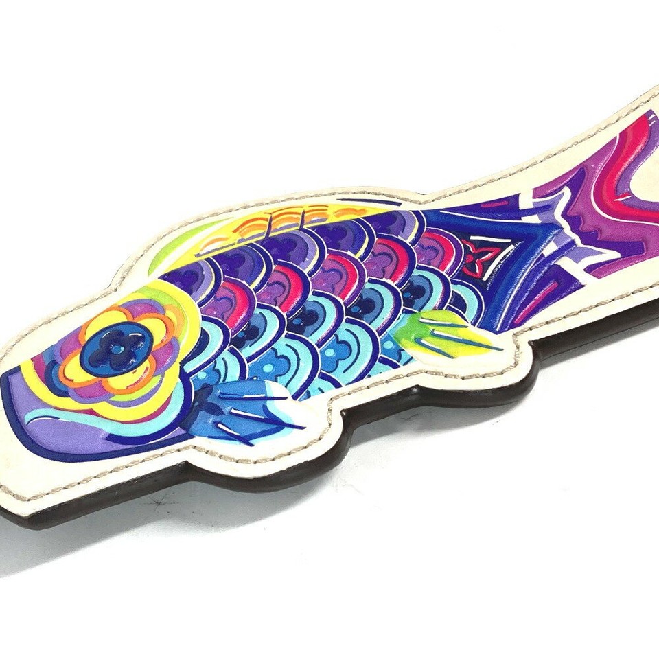Authentic Louis Vuitton Keychain Fashion from Japan Koi Fish Porto Cle ...