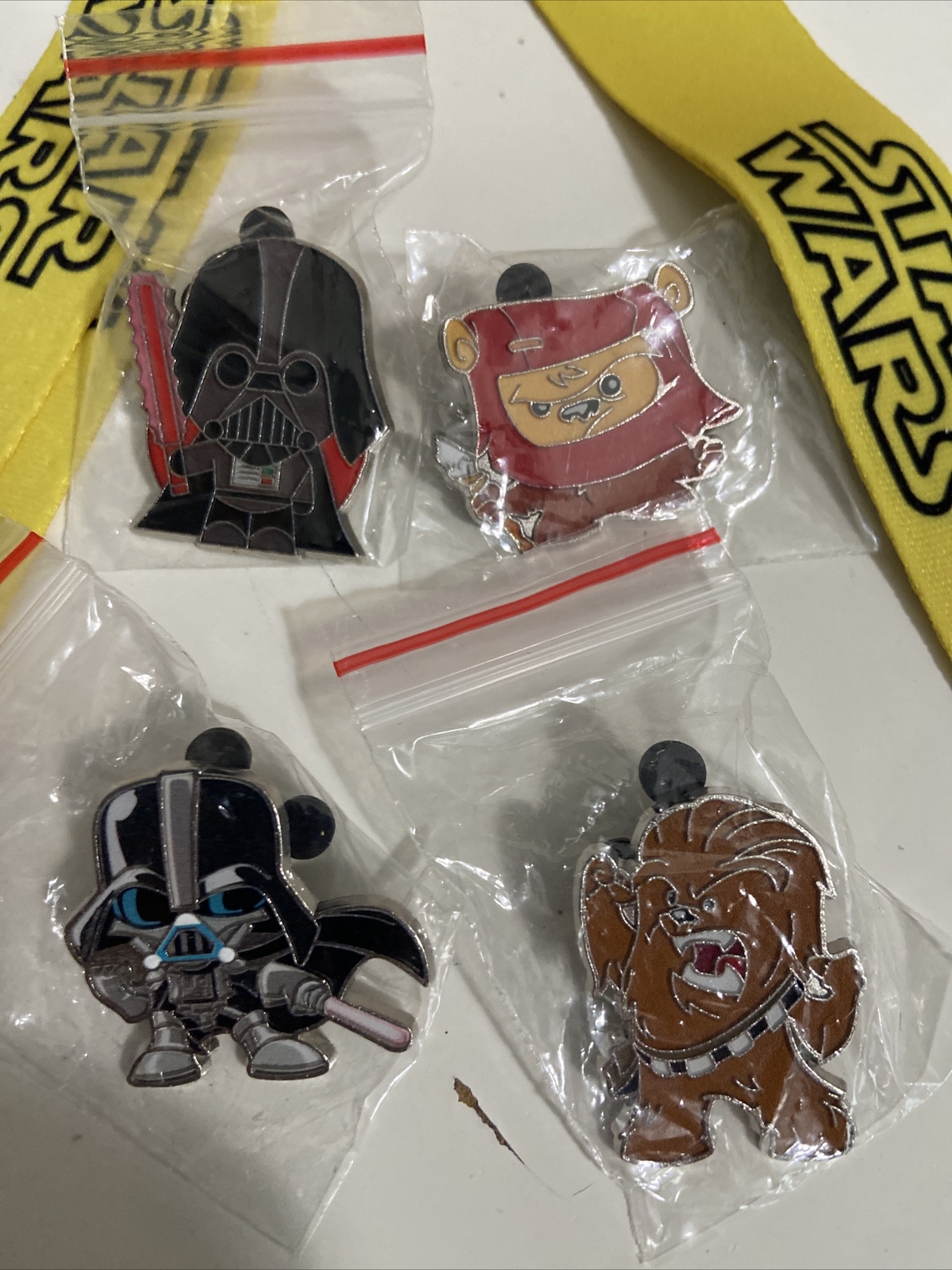 Disney STAR WARS Pins with Star Wars Lanyard | eBay