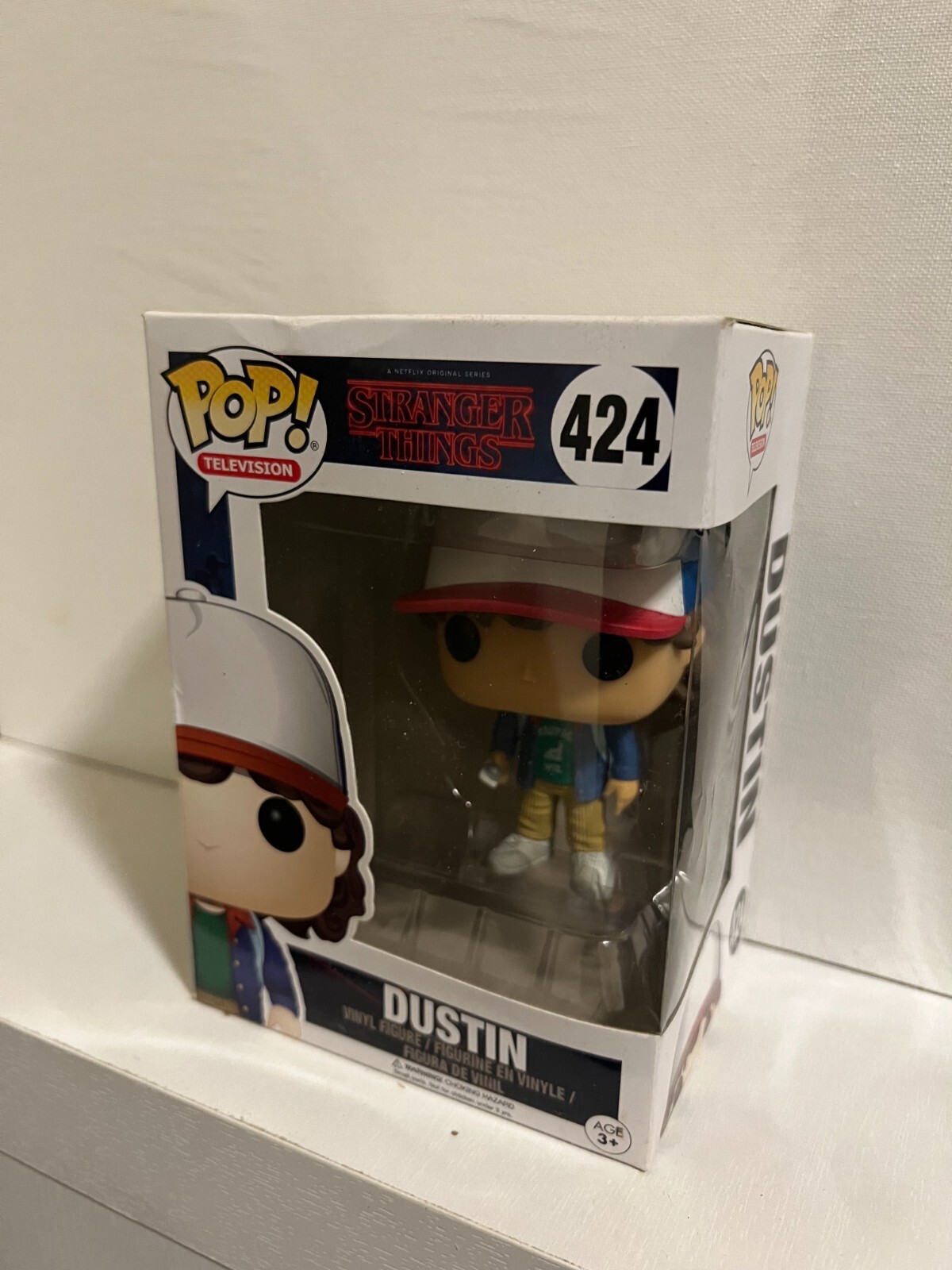 Funko POP! Television: Stranger Things #424 - Dustin /Vinyl Figure | eBay