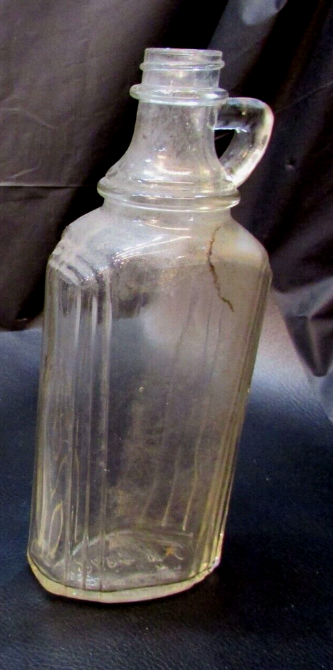 old-1920-s-hazel-atlas-clear-glass-7-tall-antique-syrup-extract-bottle