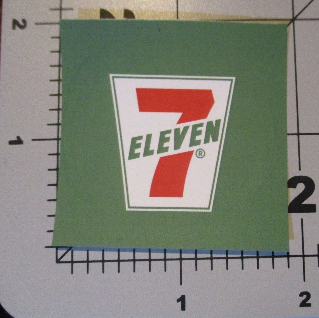 7-11 seven-eleven Slurpee rooster logo STICKER decal water bottle ...