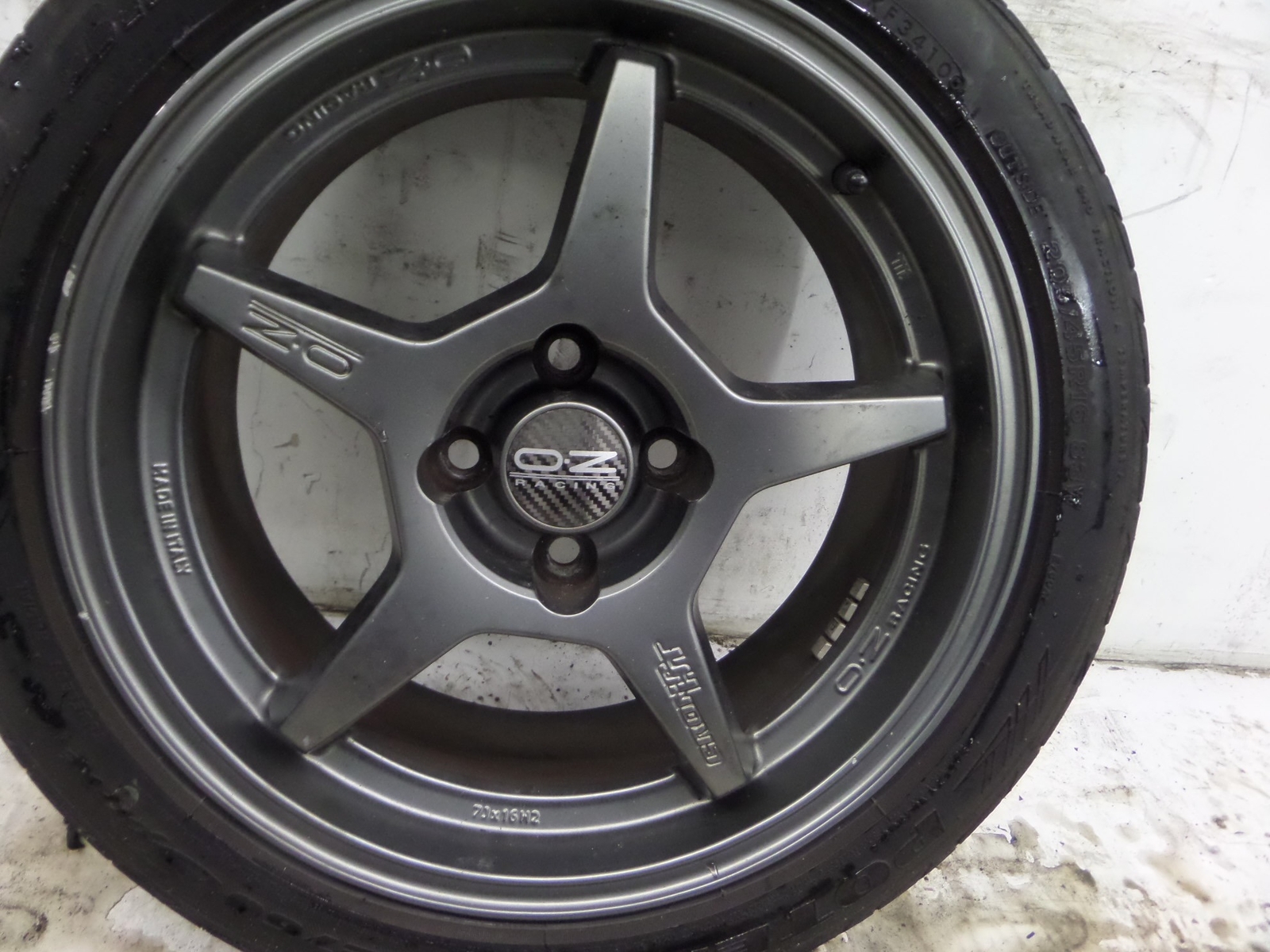 16" OZ Racing Crono HT 4 x 100 Wheel 1758200 ET37 MazdaMiata VW MK1 MK2 ...