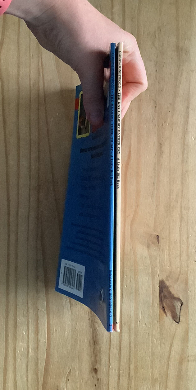 Lot Of 2 Little Bill Books Scholastic Cartwheel Books Bill Cosby ...