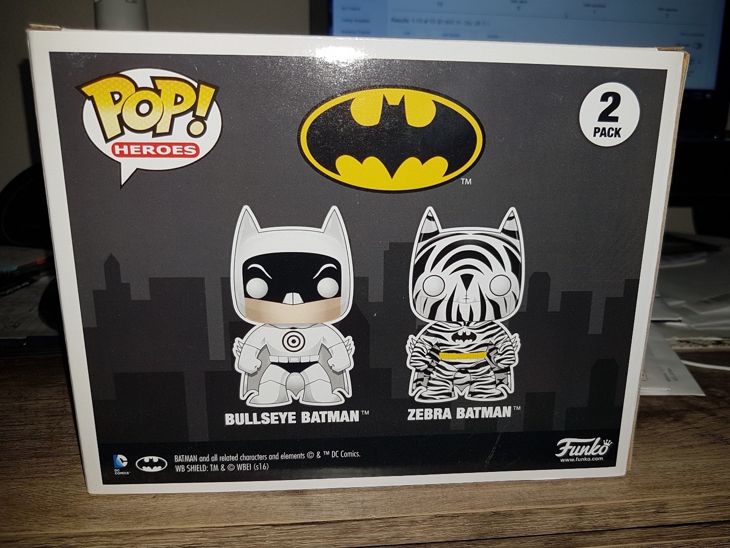 DC COMICS Zebra and Bullseye Batman 2- Pack Funko Pop Hot Topic ...