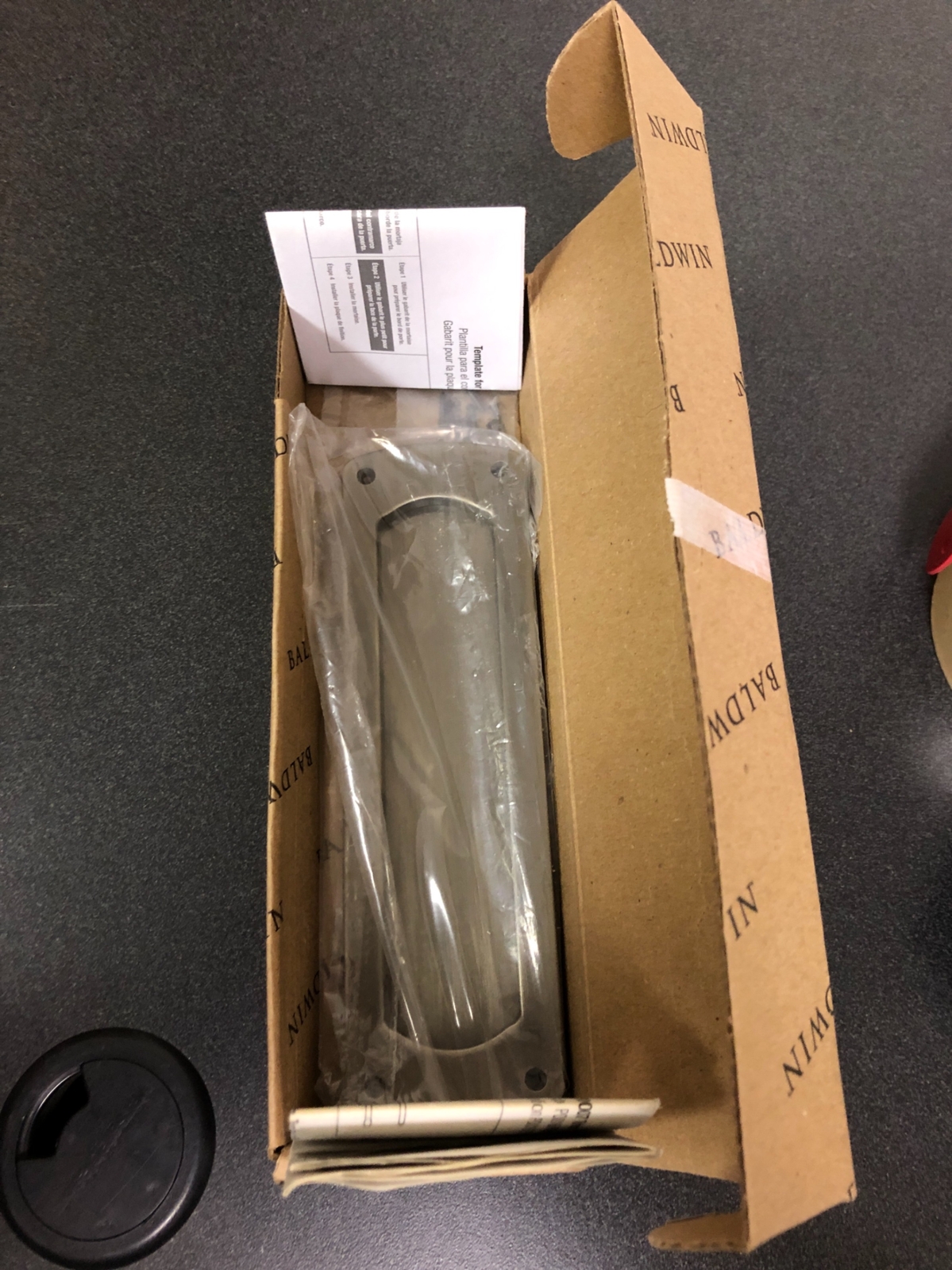 Baldwin Palo Alto Pocket Door Passage Trim in Satin Nickel | eBay