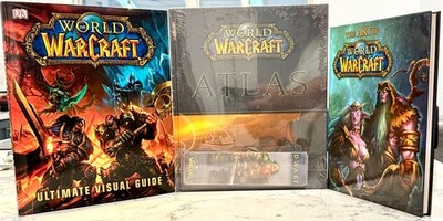 Vintage WoW Book Lot: Sealed Vanilla Atlas + Bookmarks, Visual Guide ...