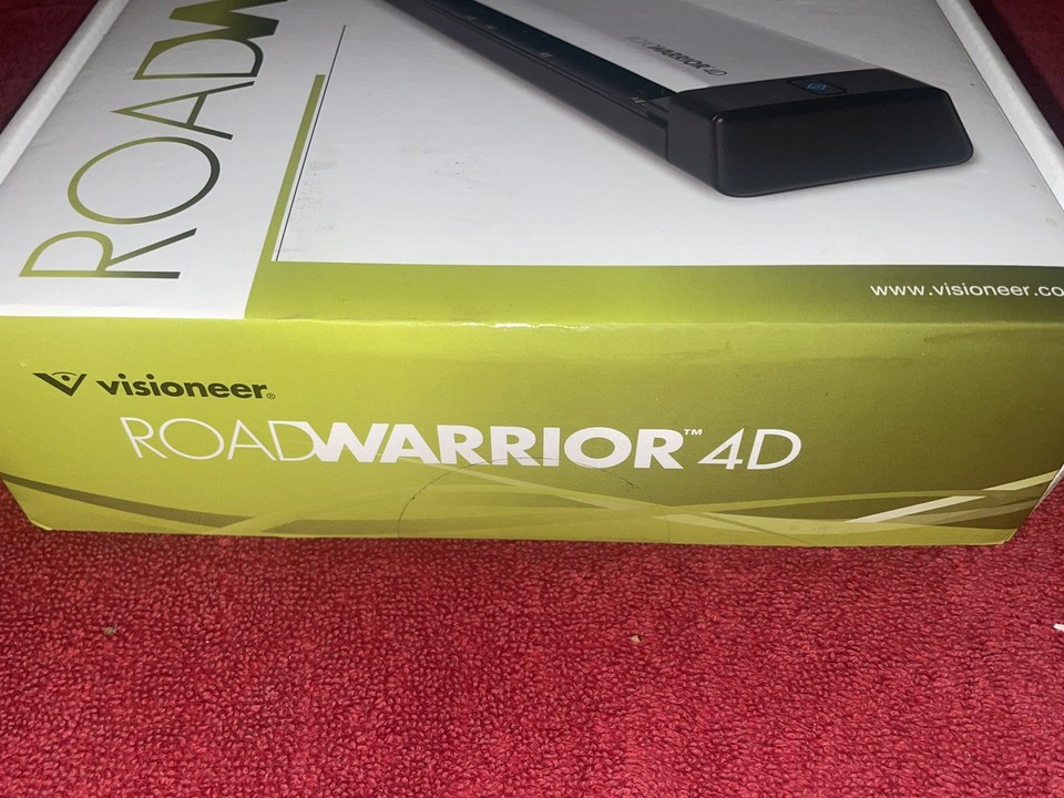 Visioneer RoadWarrior 4D Mobile Duplex Scanner | eBay