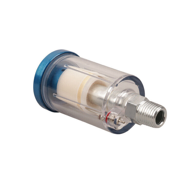 Spray Paint Gun 1/4'' BSP Mini in Line Air Filter Moisture Water Trap ...