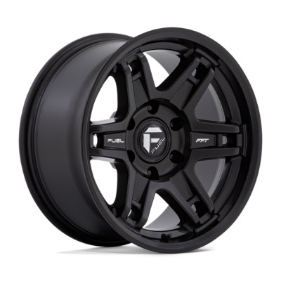 1 17 Inch Matte Black Wheel Rim Fuel Offroad Slayer D836 6x5.5 Lug 17x8 ...
