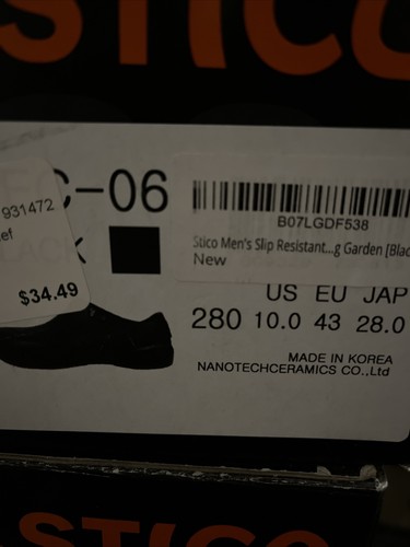 Stico Slip Resistant Chef Clogs, Professional Non-Slip Work Shoes Men ...