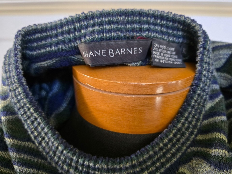 JHANE BARNES Vintage-Wearable Art Masterpiece Medium Weight Pullover ...