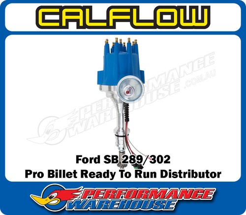Calflow Ford Windsor 289/302 V8 Pro Billet Ready To Run Distributor ...