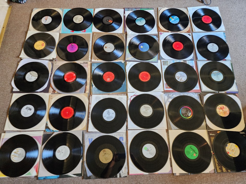 1980s Rare Vinyl Records - Lot of 30 - Mixed Genres | eBay