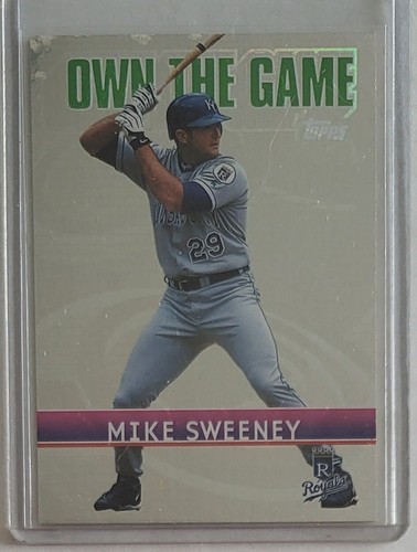 2001 Topps Own the Game #OG10 Mike Sweeney Kansas City Royals Baseball ...