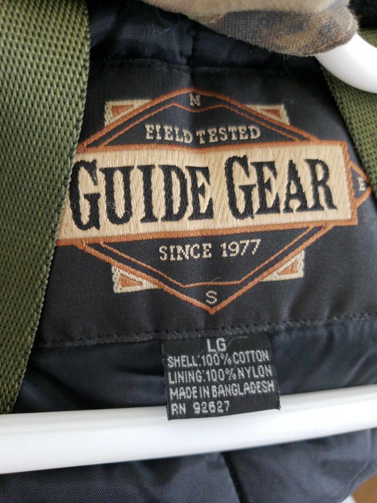 Guide Gear Camouflage Hunting Jacket Size Large Heavy… - Gem