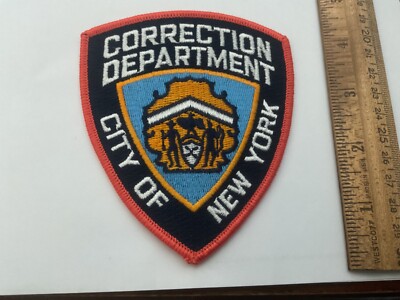 Corrections patch NY. new and full size | eBay