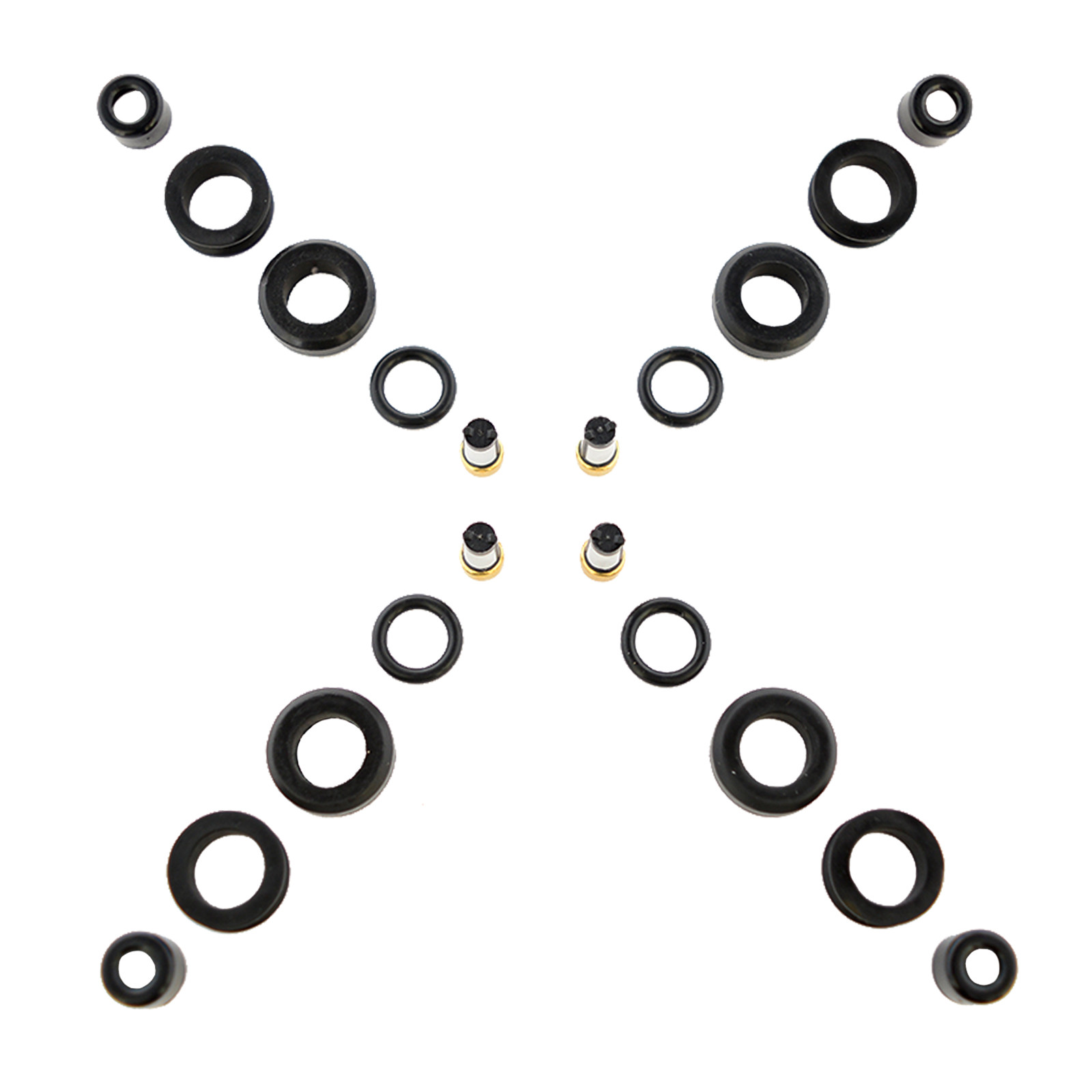 Fuel Injector Service Kit Suit Suzuki Swift RS416 M16A 1.6L 2006-2011 ...