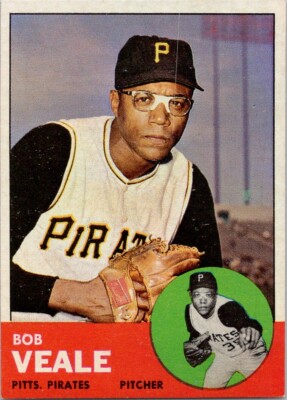 Bob Veale 1963 Topps #87 NMMT | eBay