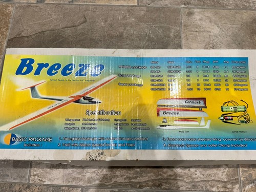 Cermark Breeze 2m ARTF RC Sailplane Glider Brushed Motor Gearbox ESC ...