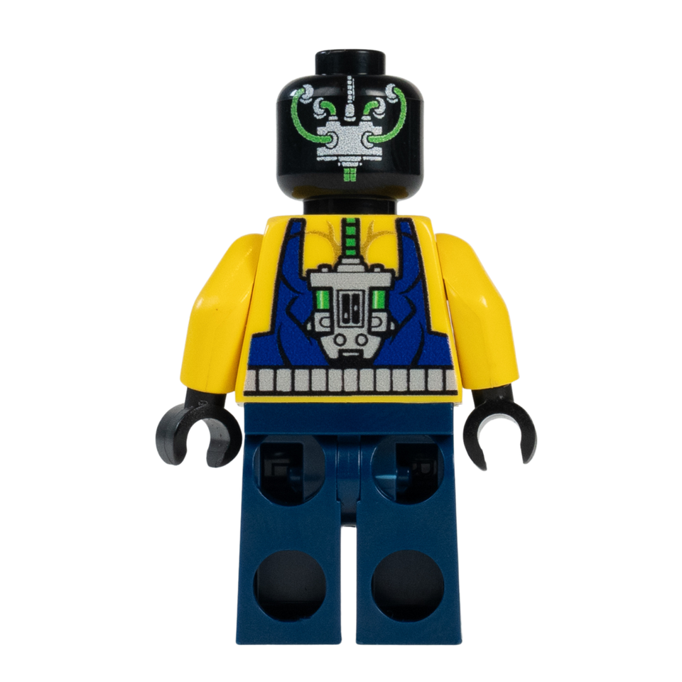 LEGO Batman I UV Printed Bane Minifigure From 2007 7787 (Yellow Skin ...