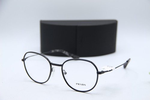 NEW PRADA VPR 65W 1BO-1O1 BLACK AUTHENTIC EYEGLASSES W/CASE 51-20 | eBay