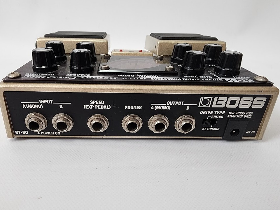 Boss RT-20 Rotary Ensemble Rotary Sound Proscessor Effects Pedal | eBay