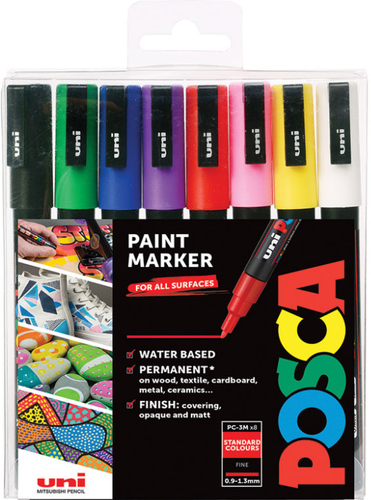 Uni Posca Farbe Marker Kits Fällen Sets Packungen ALLE Optionen Pastell ...
