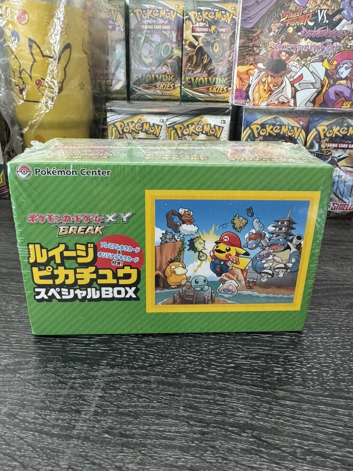 New Sealed 2016 Mario & Luigi Pikachu Pokemon XY Special Promo Box Set ...