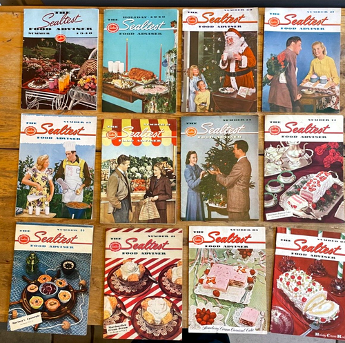 Sealtest Food Adviser. 12 issue lot (1940-1950). + "Serve Cottage ...