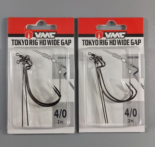 VMC Tokyo Rig HD WIDE GAP 4/0 THDWG#4/0BNPP - 2 Packs | eBay