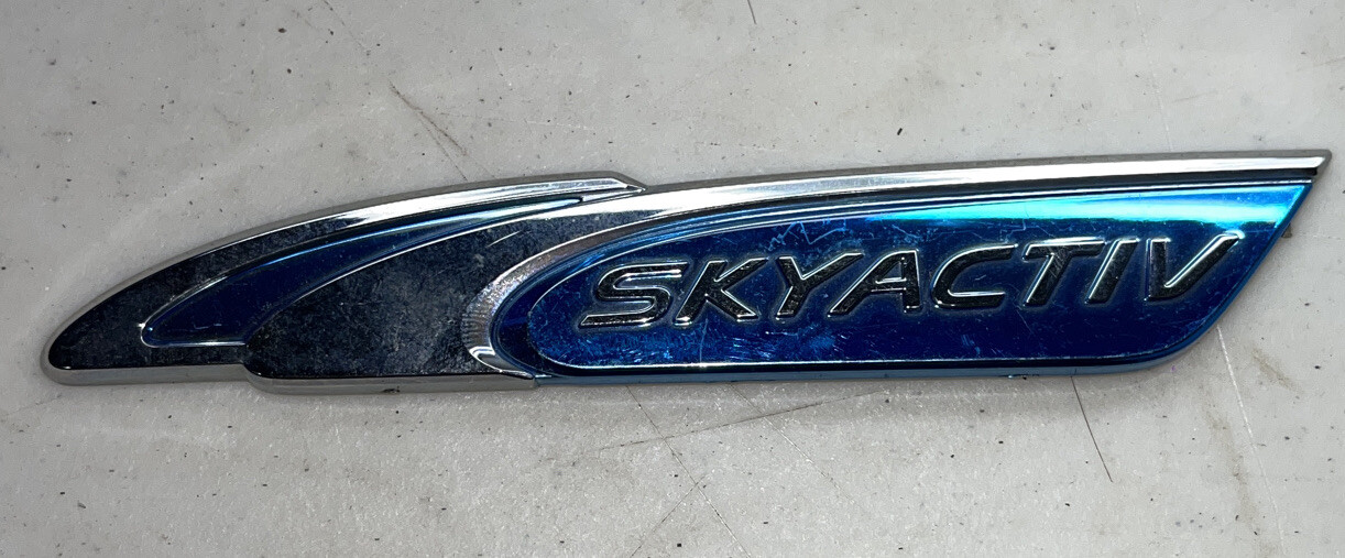 10 11 12 13 MAZDA 3 MAZDA3 SKY ACTIV SKYACTIV REAR EMBLEM LOGO BADGE ...
