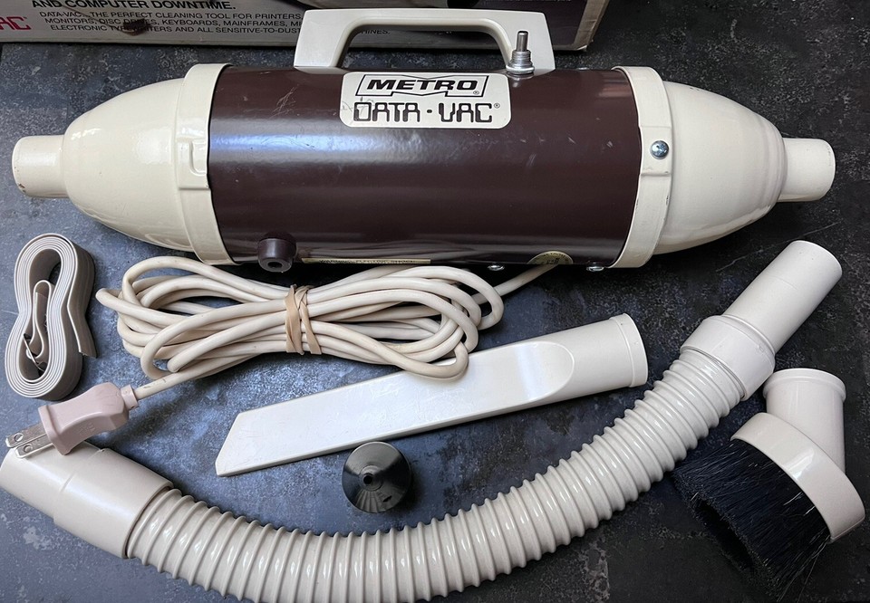 METRO Data-Vac MDV-1 Computer VACUUM Blower USA Complete In Box Works | eBay