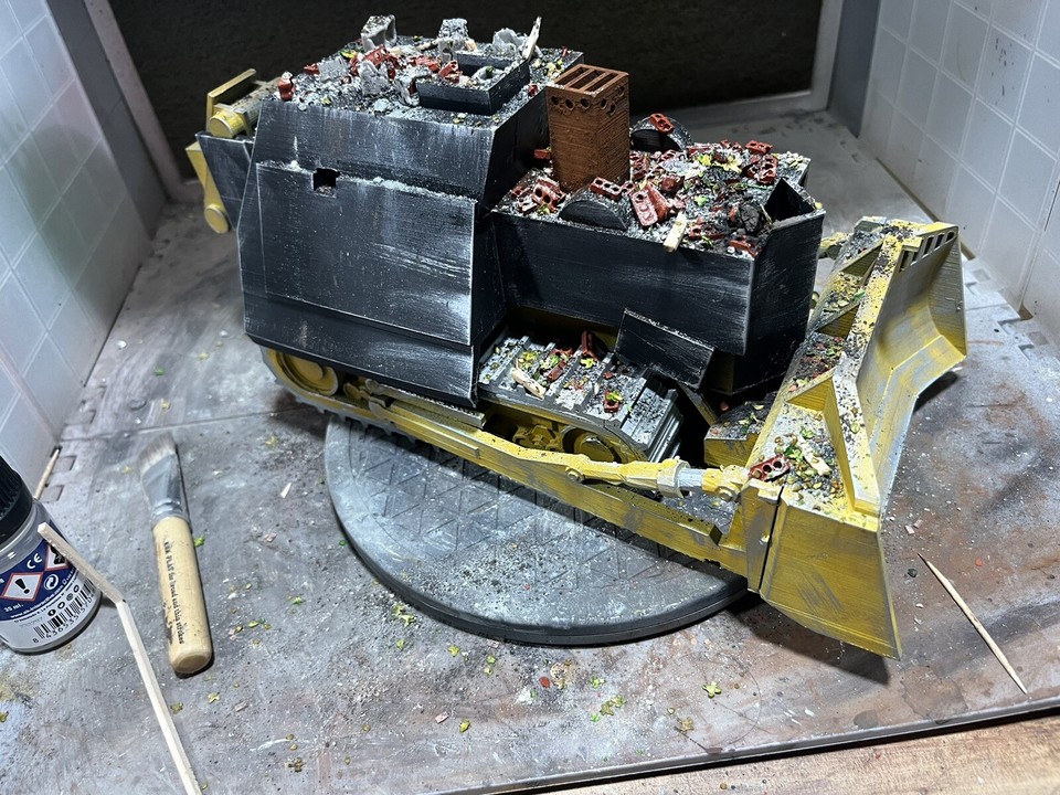 1/24 Goliath 12” Custom Killdozer Model With Collectors Box (Pre Order ...