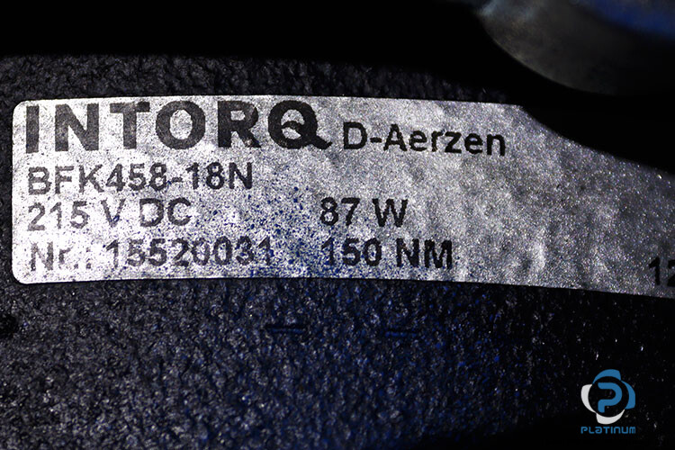 INTORQ BFK458-18N ELECTRIC BRAKE_BFK45818N | eBay