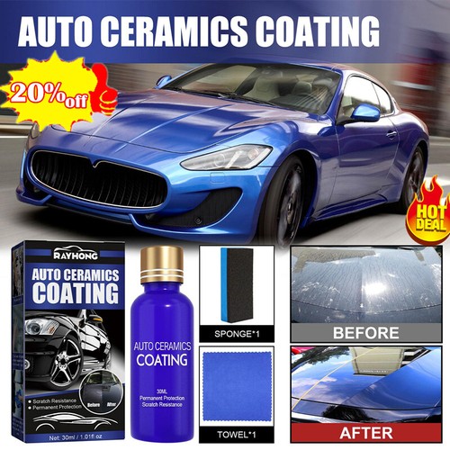 9H Anti-scratch Car Liquid Ceramic Coat Super Hydrophobic Glass Kit HOTUS | eBay