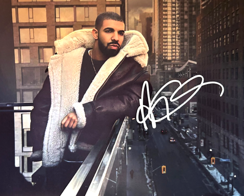 DRAKE Hand Signed 8x10 inch Color Photo Original Autograph with COA | eBay