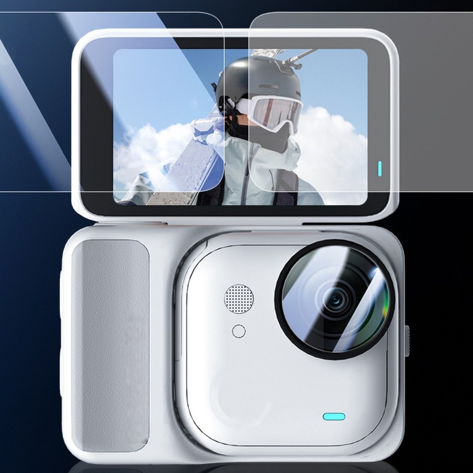 9H Hardness Tempered Glass Screen Protector for Insta360 GO Ultra ...