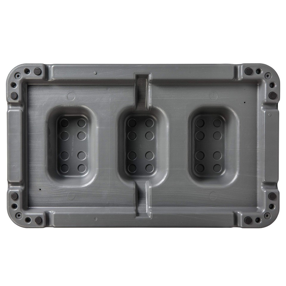 The Step (Made in USA) 4 Inch Stackable Aerobic Exercise Platform (Grey ...