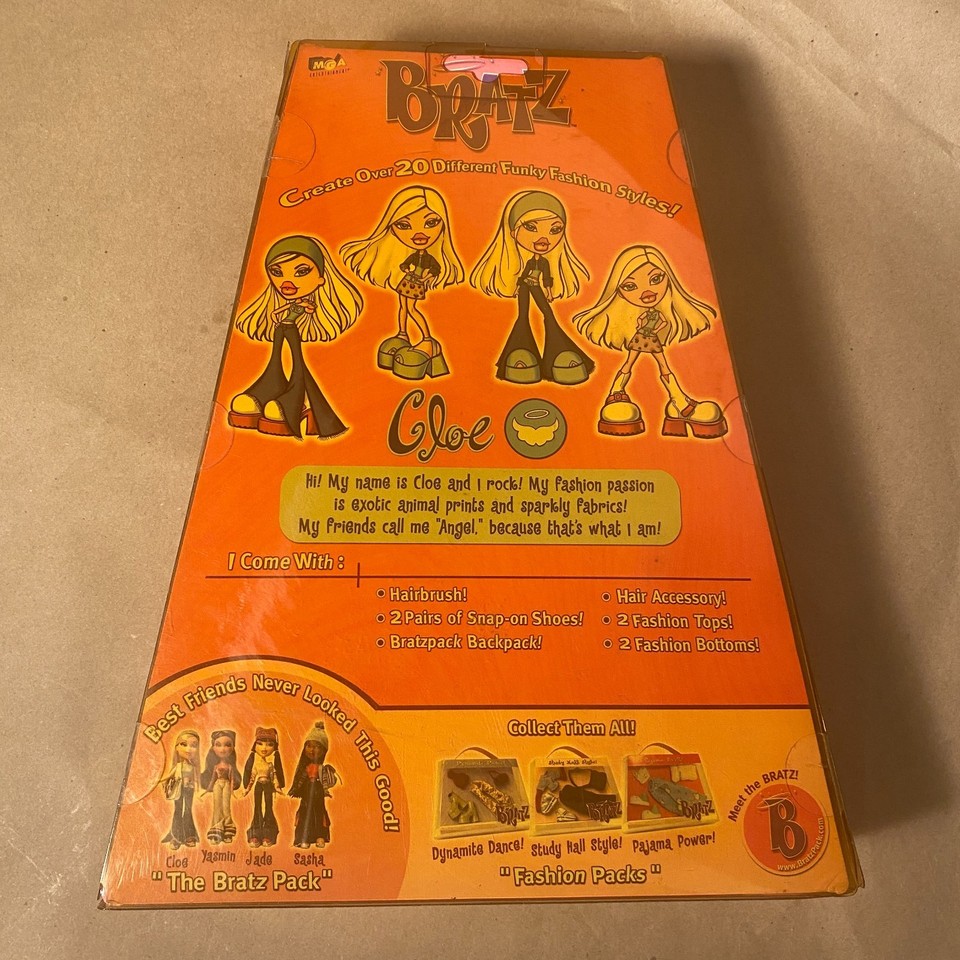 Bratz Cloe Doll 1st Wave Original Series Release Factory Sealed 2001 ...