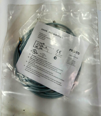 1 NEW FESTO 150370 SIEN-M5B-PS-K-L PROXIMITY SWITCH NNB ***MAKE OFFER ...