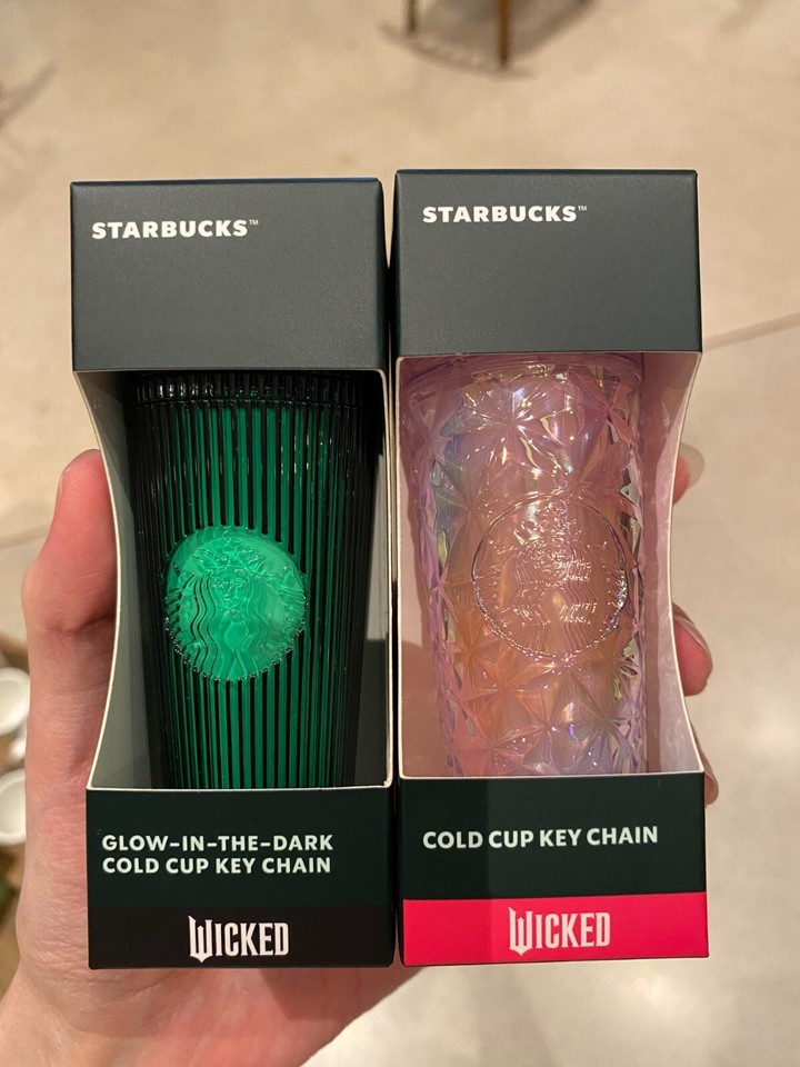 Starbucks Thailand Wicked Movie Cup / Tumbler / Keychain Collection ...