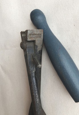 Antique Woodworth Chain Repair Pliers 5 3/4" Long 3/4" Jaws Patented ...