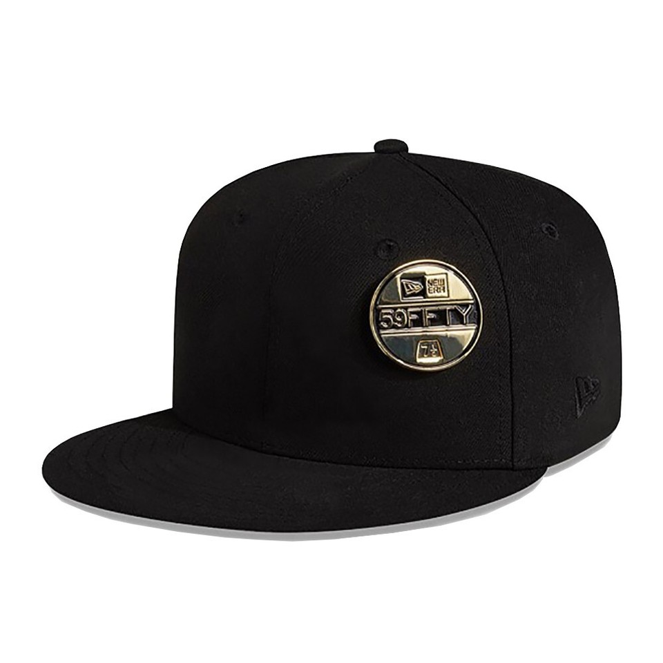 New Era 59FIFTY Visor Sticker Emblem Badge Pin - Rotating Size ...