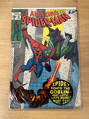Amazing Spider-Man #97 - Drug issue Green Goblin Marvel 1971 Comics | eBay