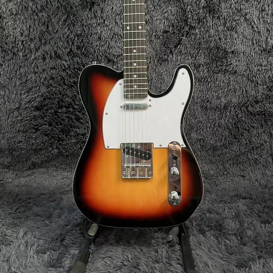 Vintage Sunburst Telecaster Style 6-String Electric Guitar | eBay UK