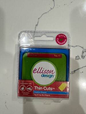 Ellison Design Sizzix Compatible Thin Cuts Creative Shapes Tag #7 by ...
